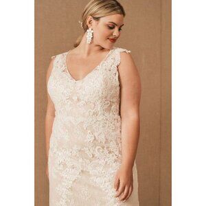 BHLDN | Dresses | Bhldn Whispers Echoes Milano Wedding Gown Size 6 16w ...